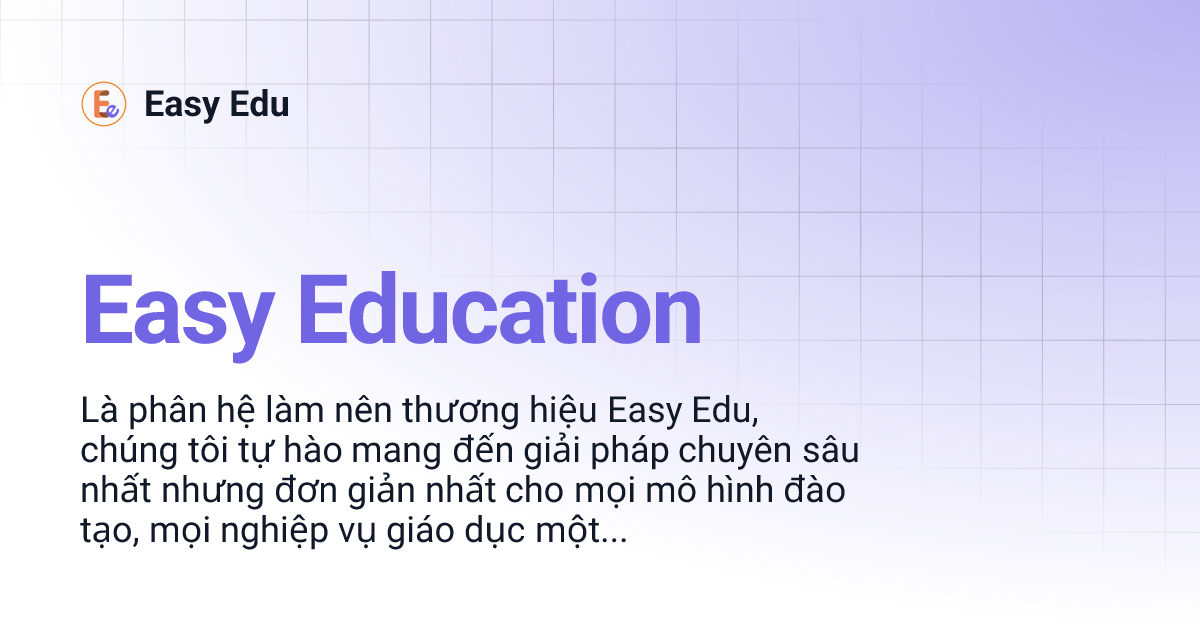 Easy Education | Easy Edu